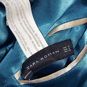 Zara | Jackets & Coats | Zara Embroidered Reversible Bomber Jacket ...
